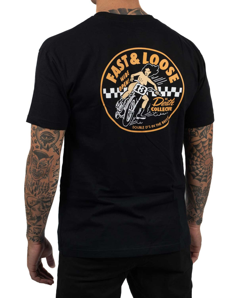 Death Collective Fast and Loose Tee – DEATH COLLECTIVE