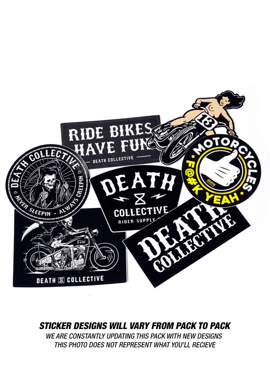 Death Collective Sticker Pack – DEATH COLLECTIVE